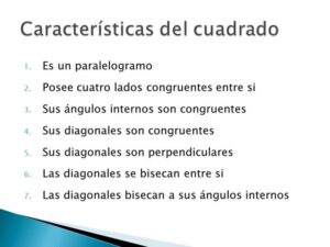 Cuadrado: Propiedades y Características Esenciales