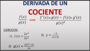 Derivada: Aprende la Regla del Cociente Fácilmente
