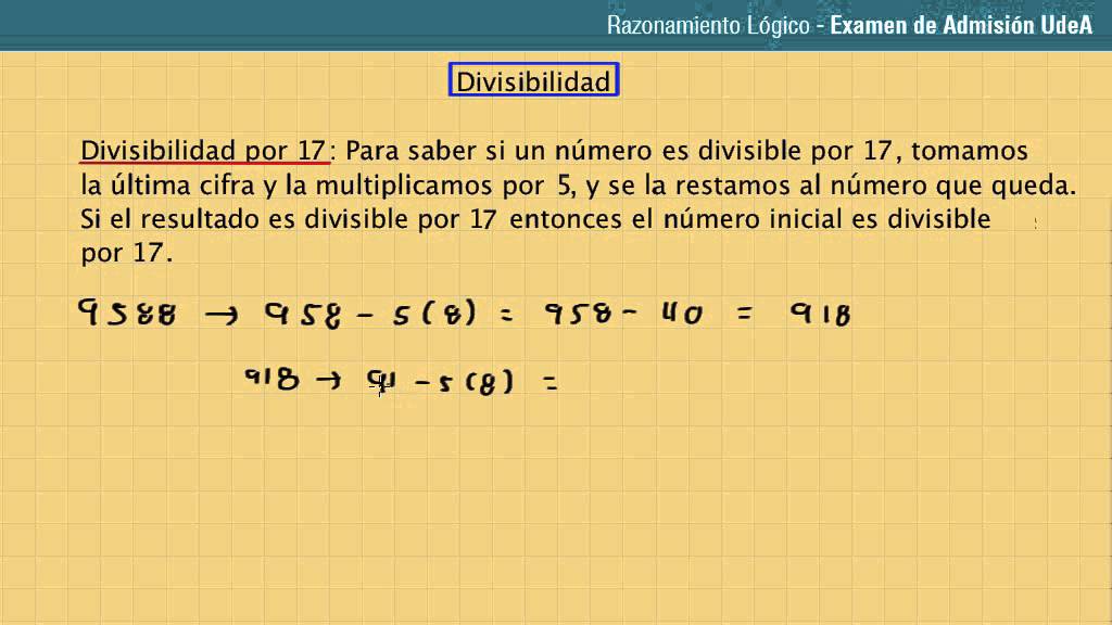 Reglas de divisibilidad y calculadora de divisores online