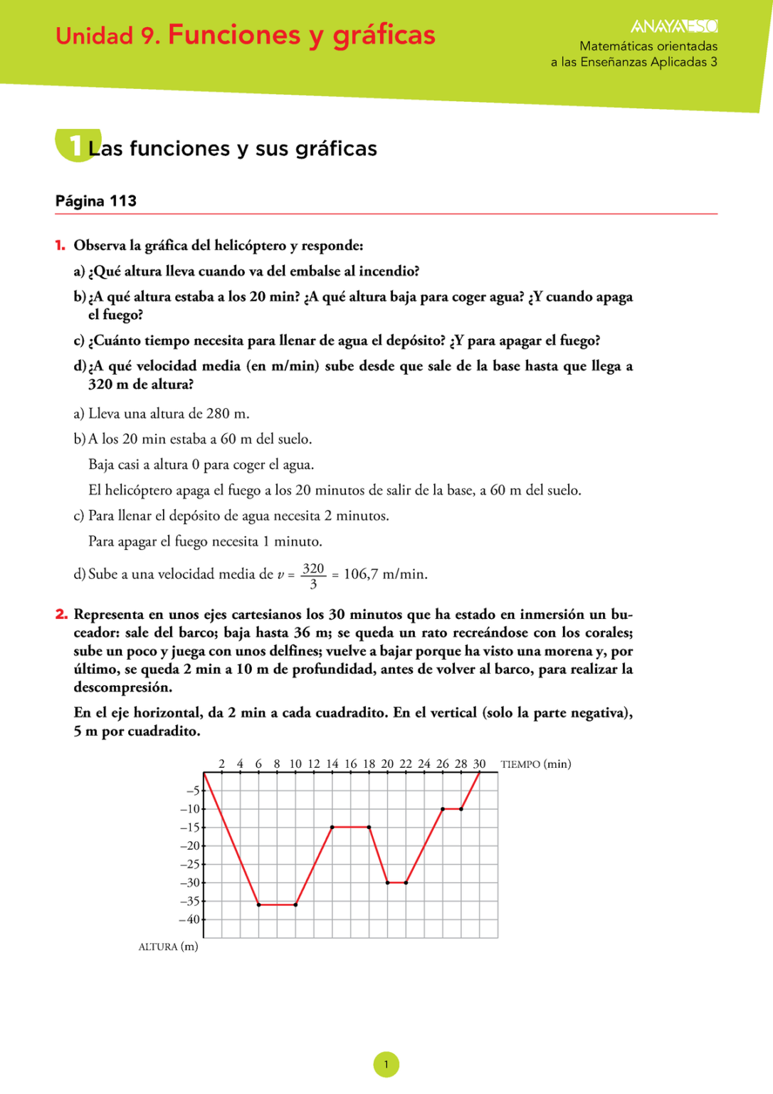 Funciones 3 ESO: Comprende y Practica con Gráficas Mates