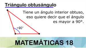 Triángulo obtusángulo: definición, tipos y características