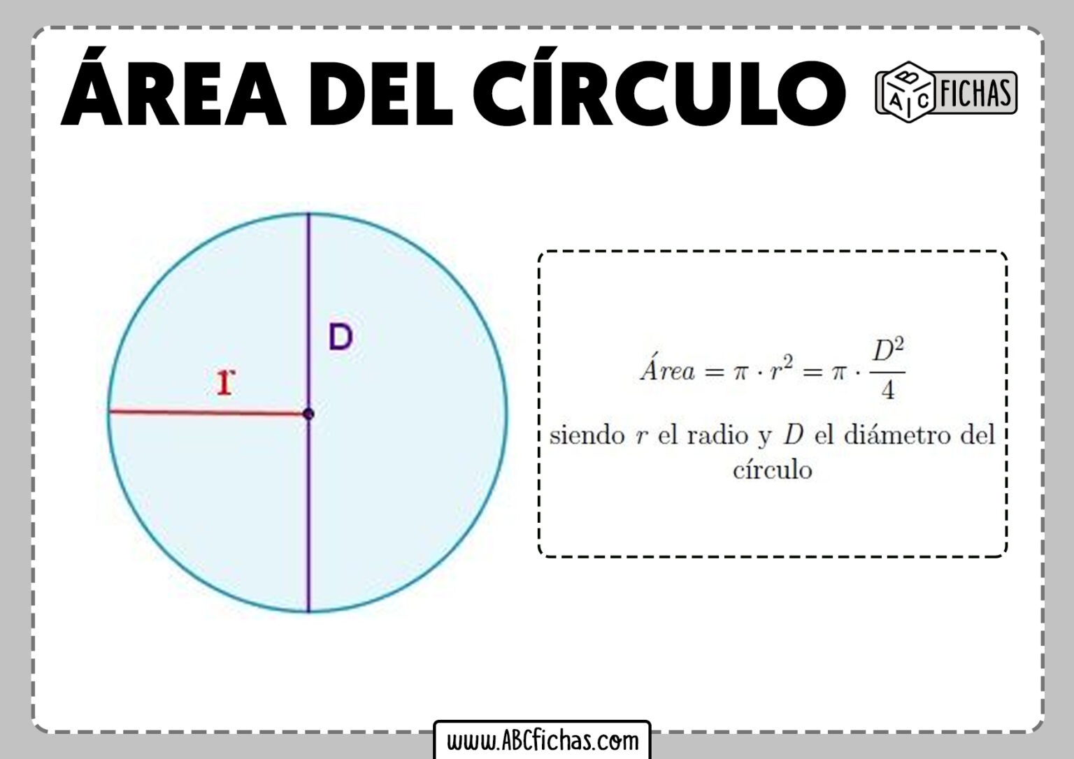 Radio de un círculo: Fórmulas y ejercicios para calcularlo