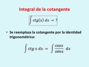 Quieres una guía completa sobre la integral de la cotangente